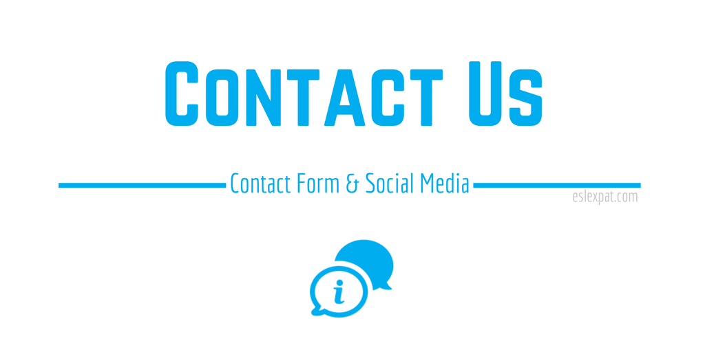 Contact Us: Send Your Message & Connect on Social Media - ESL Expat