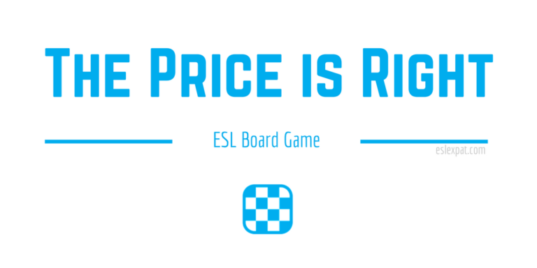 The Price is Right - ESL Board Games for Kids & Adults - ESL Expat