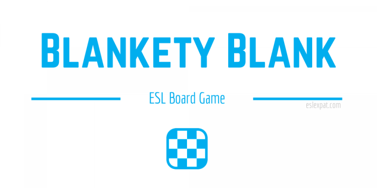 Blankety Blank - ESL Board Games for Kids & Adults - ESL Expat