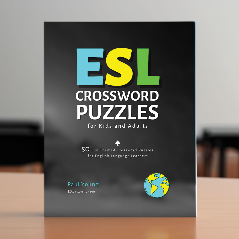 ESL Crossword Puzzles for Kids and Adults Book (Free PDF) - ESL Expat