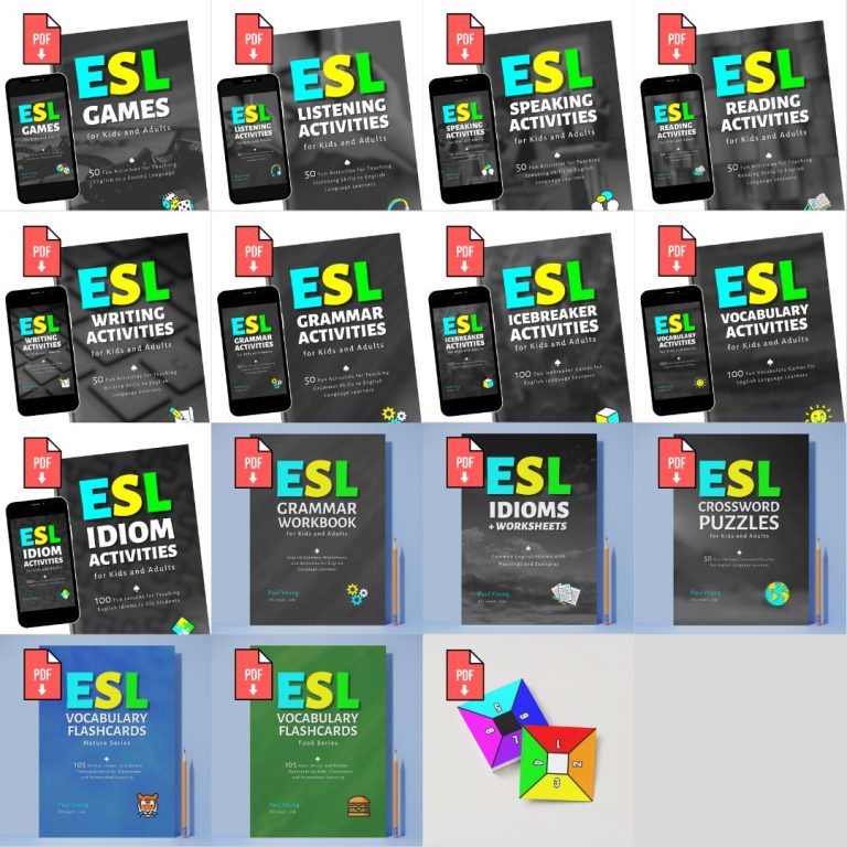 Flashcards for ESL Teachers and English Language Students - ESL Expat